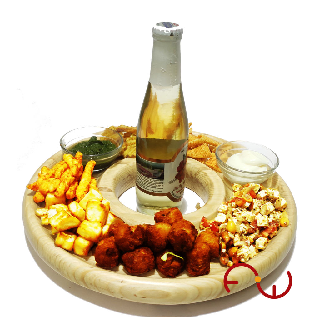 Round Platter 600 - Gangamani Fashions (Art & Crafts)