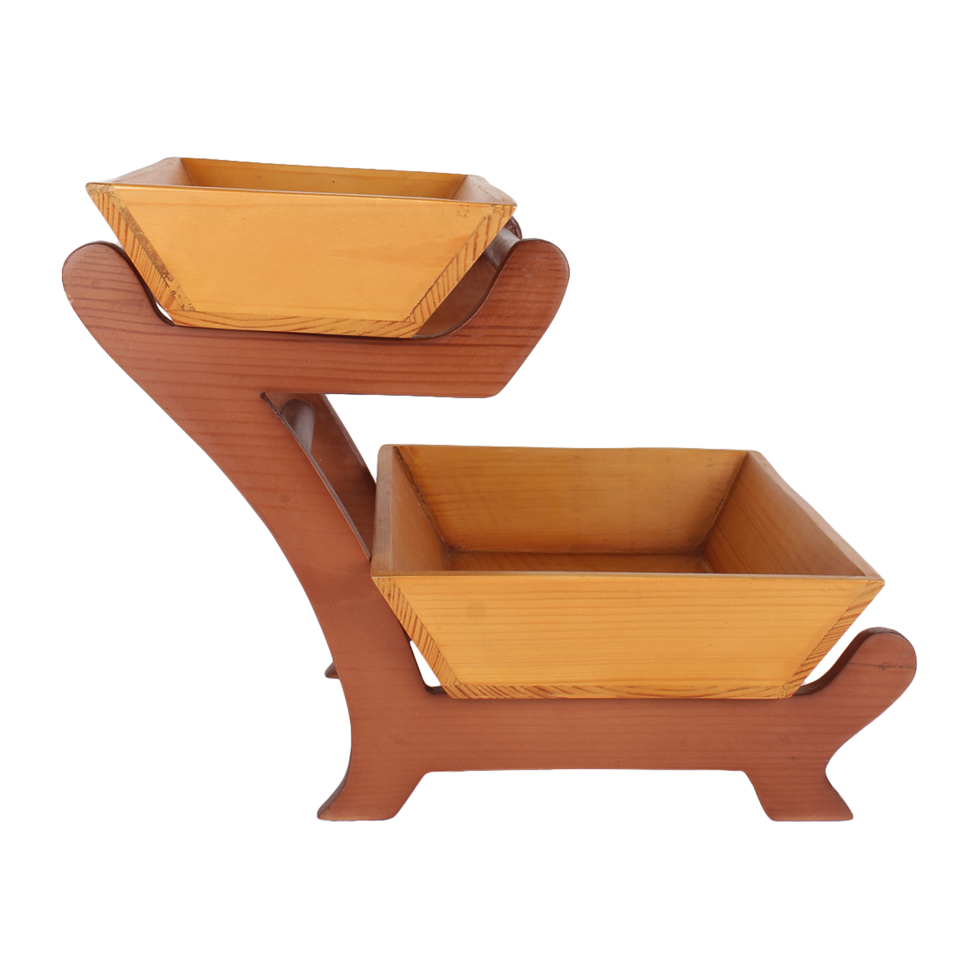 2 Tier Bowl Set - Gangamani Fashions (Art & Crafts)