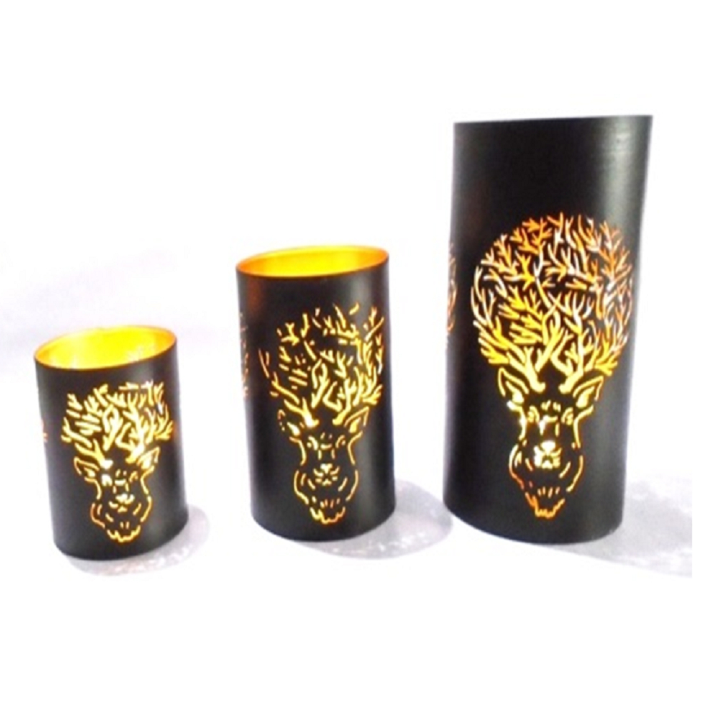 Metal-Lantern-MLN-7774-ABC - Gangamani Fashions (Art & Crafts)